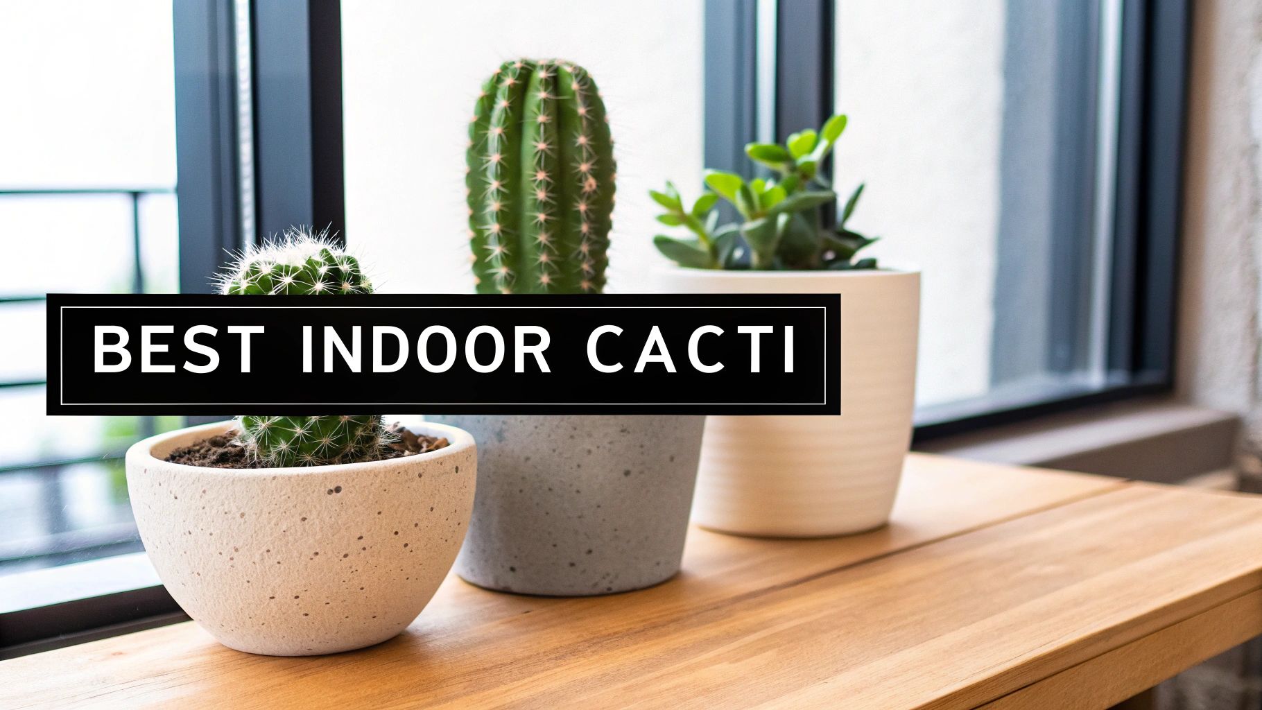 The Best Indoor Cactus Plants for Your Home - The Cactus Outlet
