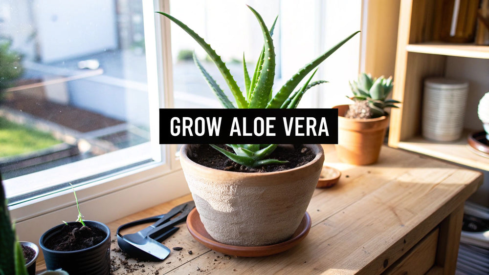 Grow Aloe Vera: Quick guide to grow aloe vera - The Cactus Outlet