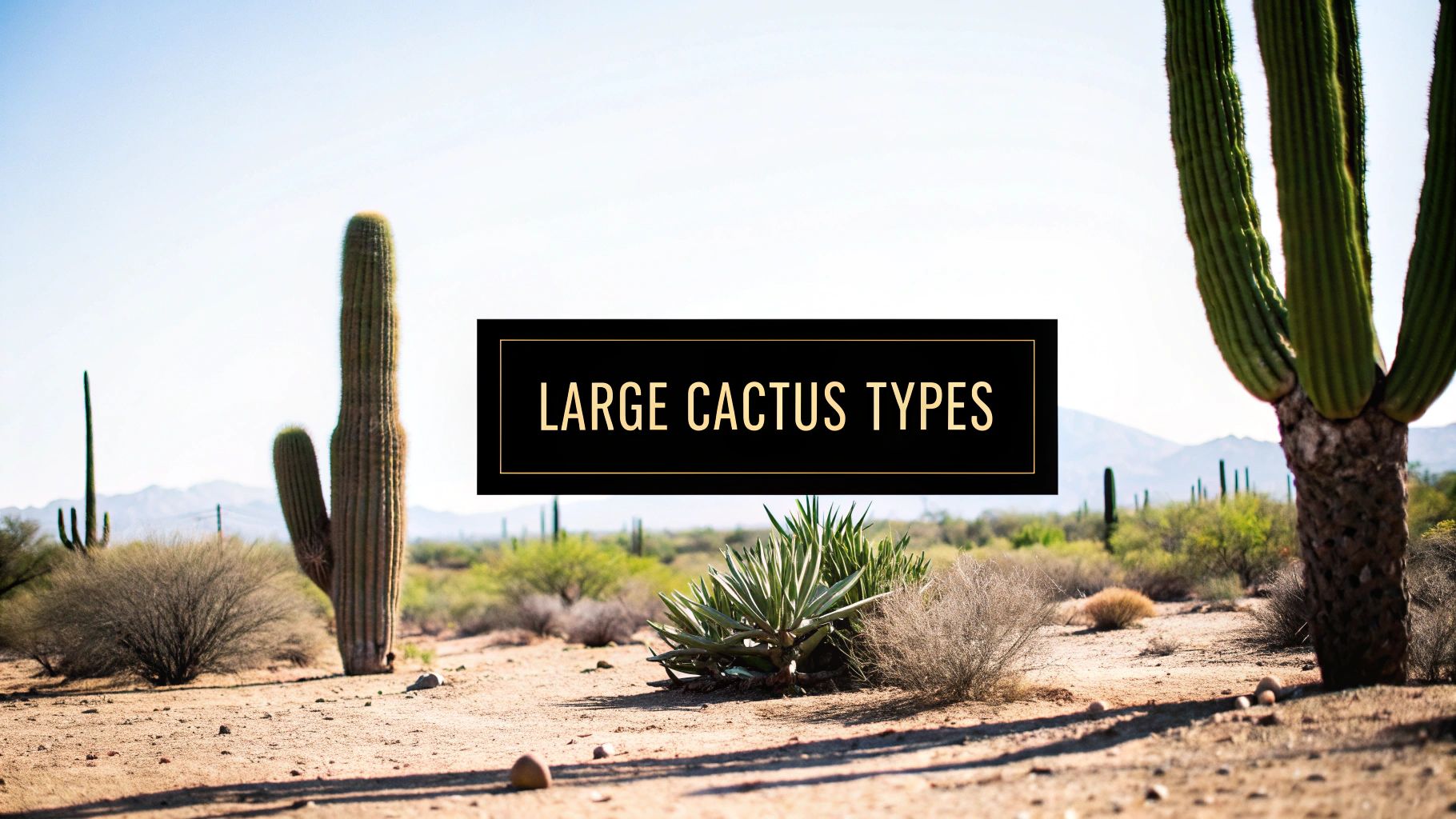 Types of Large Cactus Guide to Size Care and Design - The Cactus Outlet